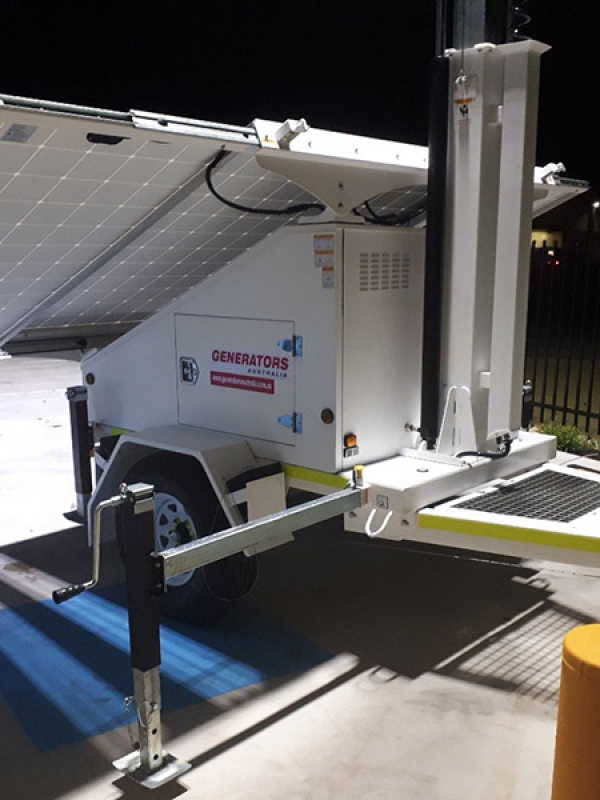 New Solar Powered Lighting Tower | Generators Australia